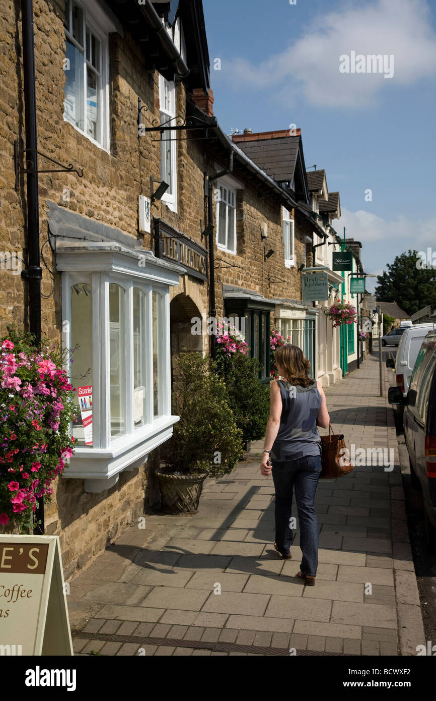 rutland shopping oakham Stock Photo - Alamy