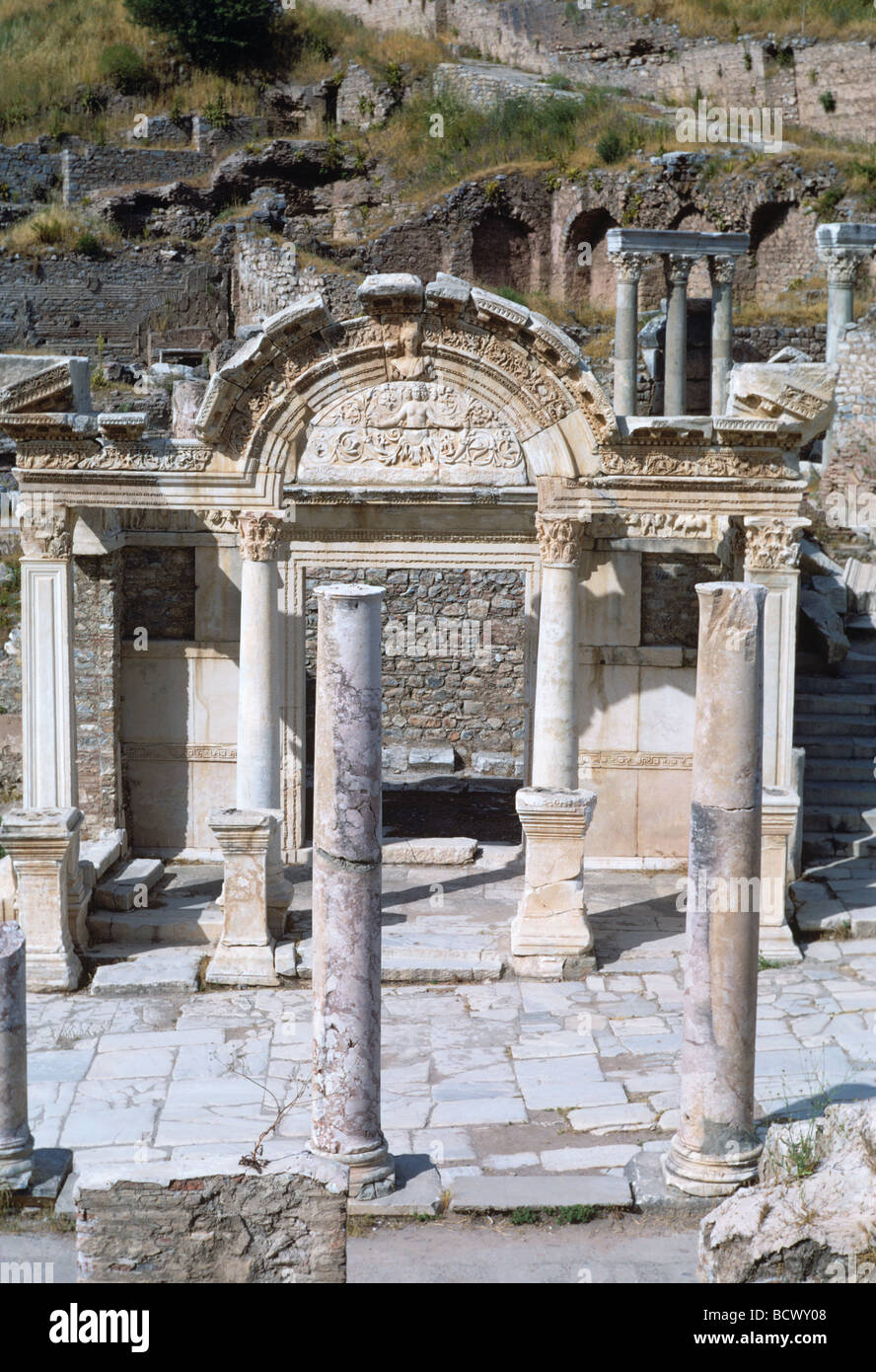 Hadrians temple hi-res stock photography and images - Alamy