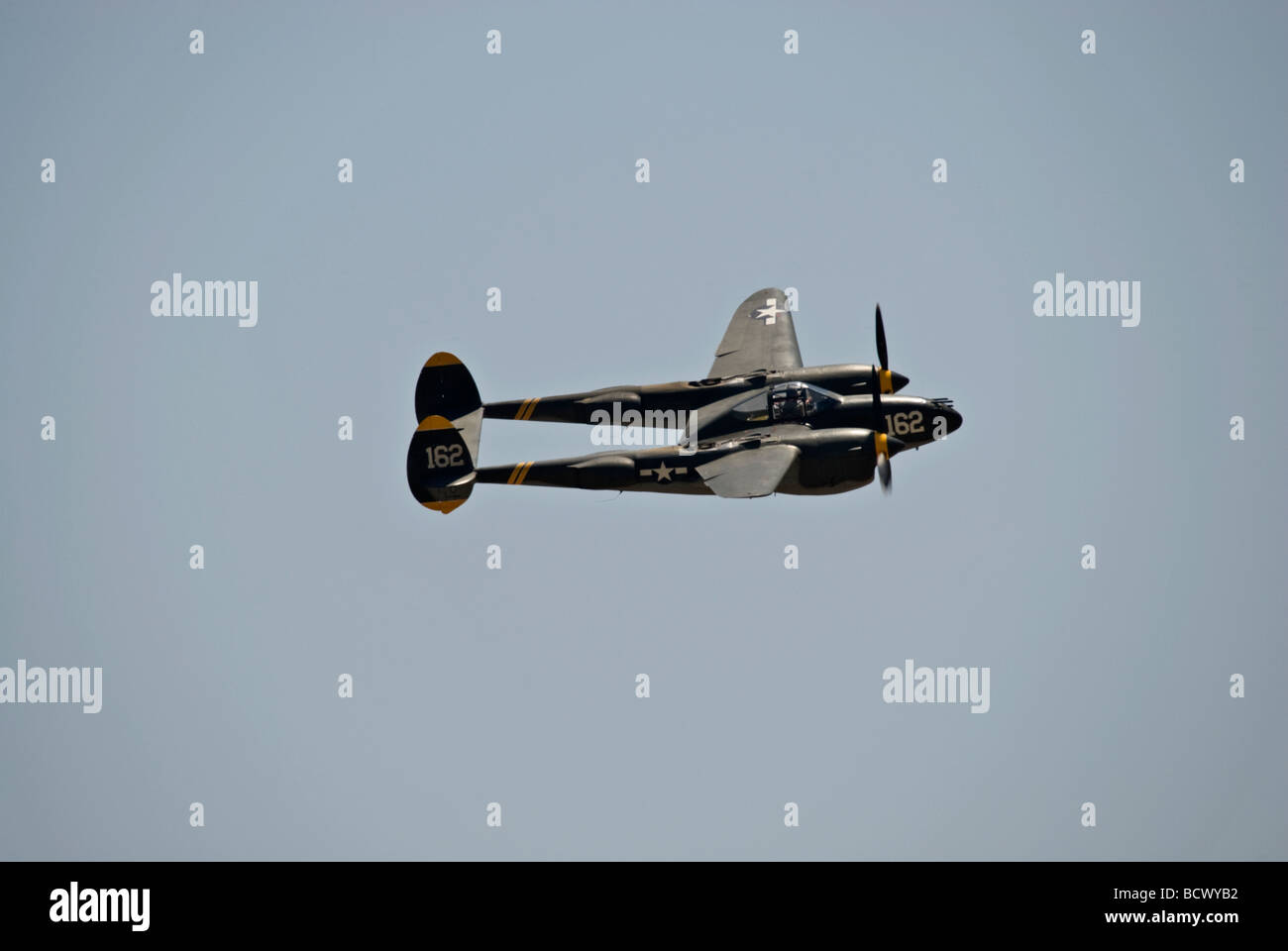 Lockheed P 38 Lightning Fighter Plane High Resolution Stock Photography ...