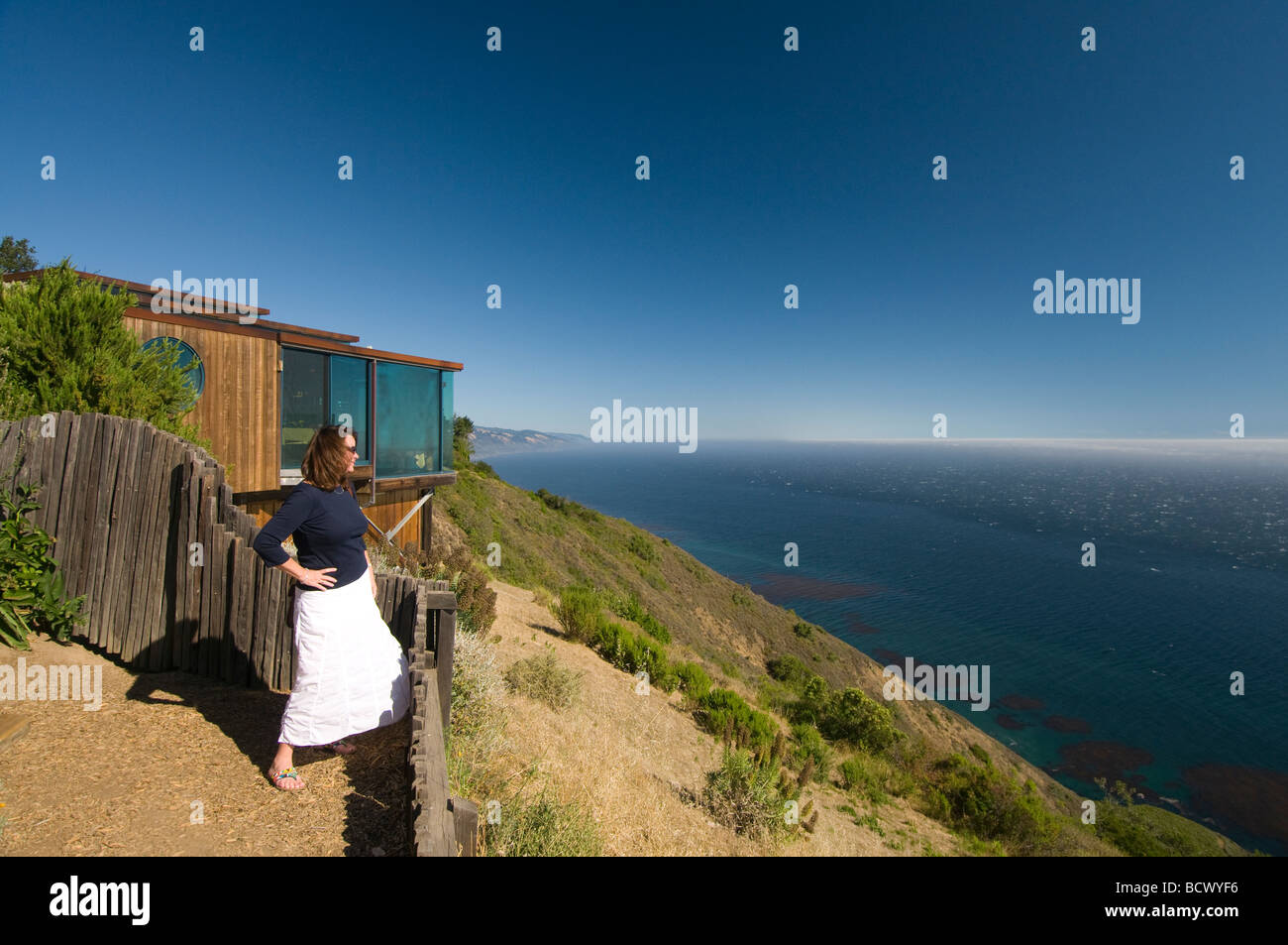Post Ranch Inn Big Sur California Stock Photo - Alamy