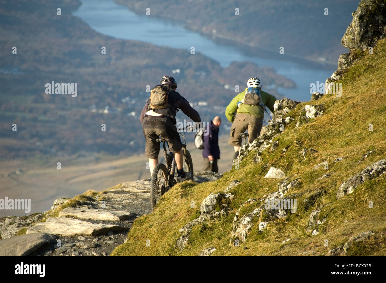 Wales snowdon mountain bike hi-res stock photography and images - Alamy