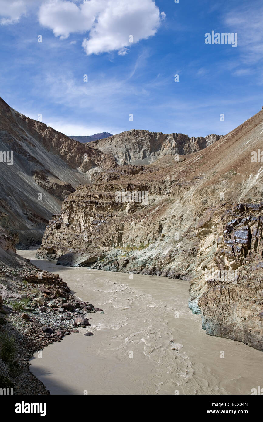 Zanskar river. Ladakh. India Stock Photo - Alamy