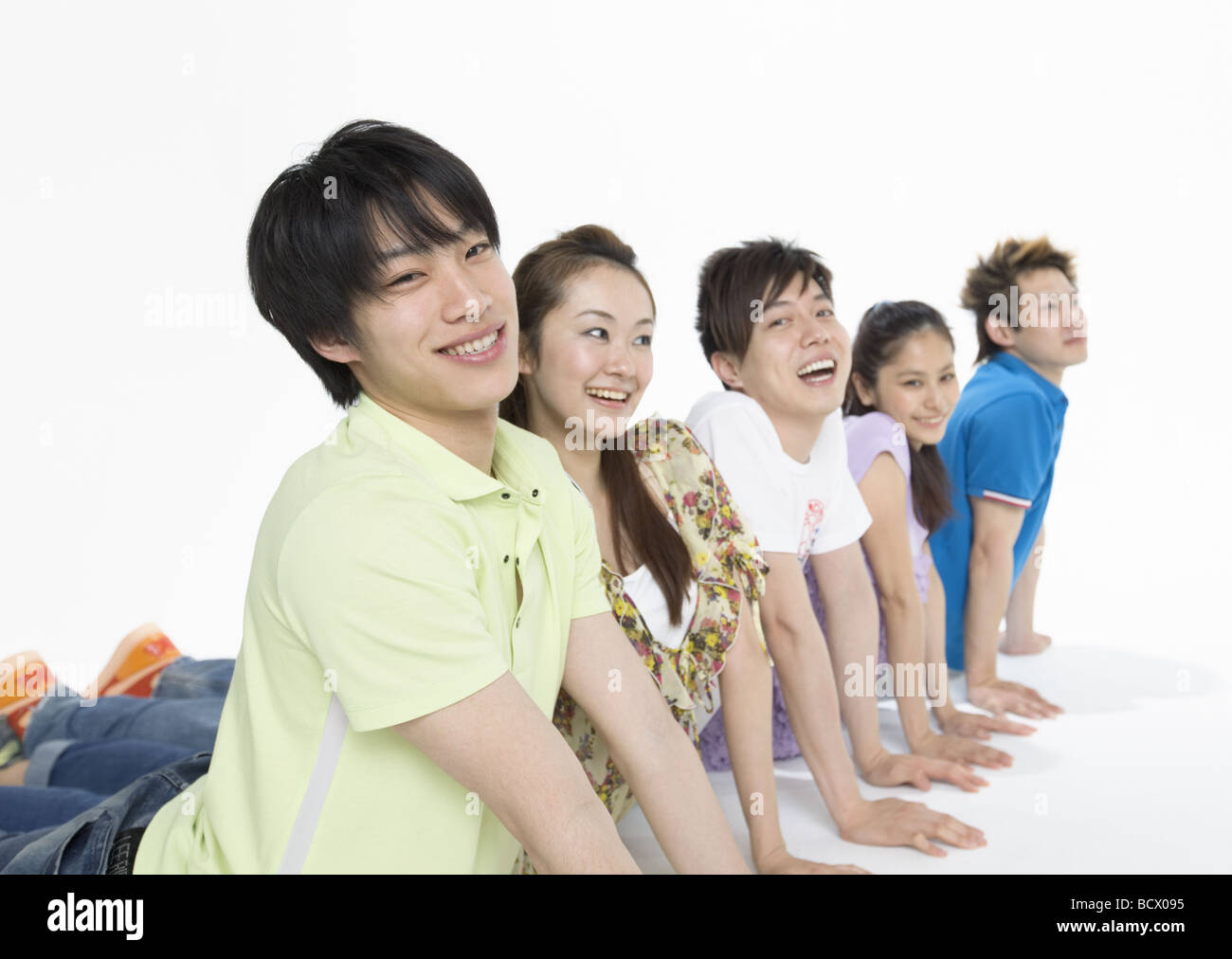 Lying on ones back hi-res stock photography and images - Alamy