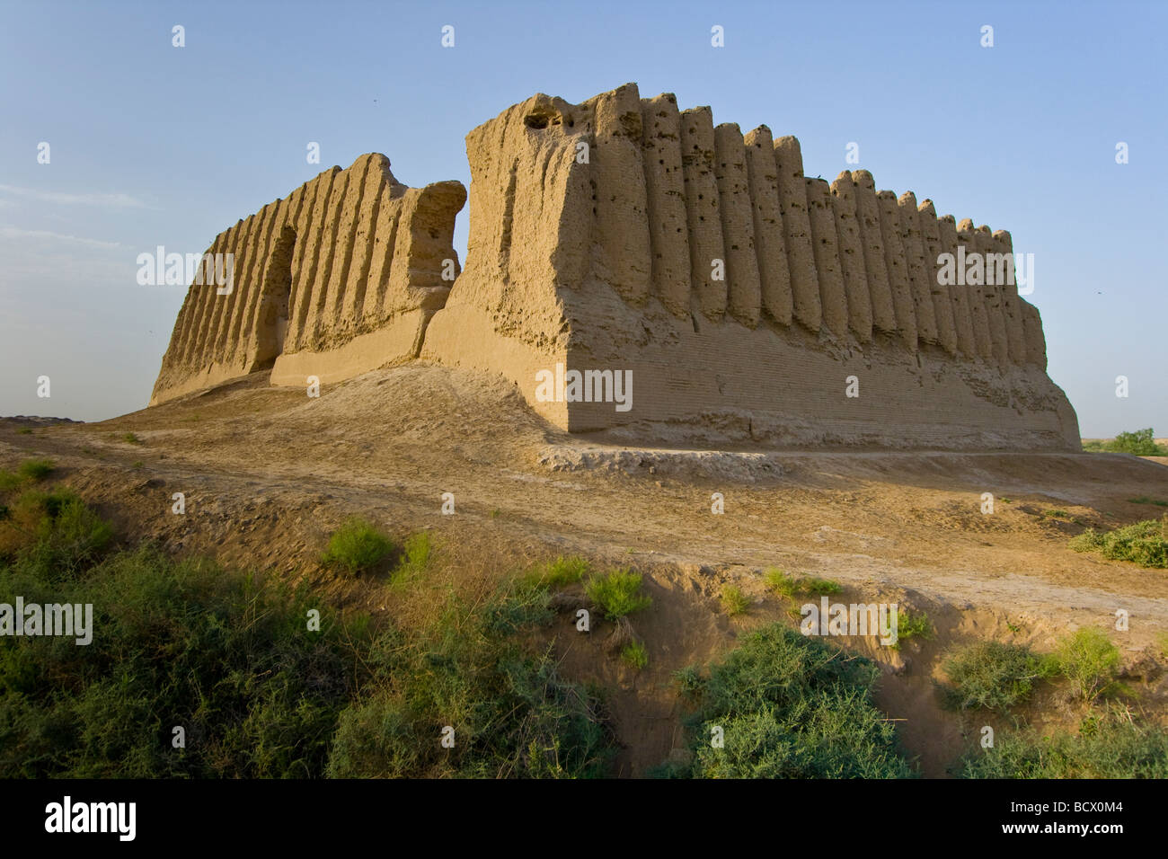Kyz Kala at the Ruins of Merv in Turkmenistan Stock Photo - Alamy