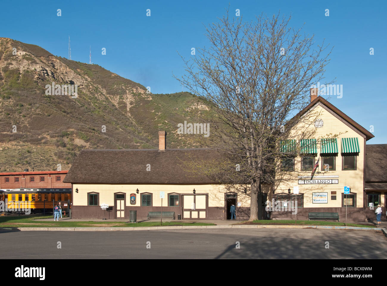 Colorado Durango The Durango Silverton Narrow Gauge Railroad train ...