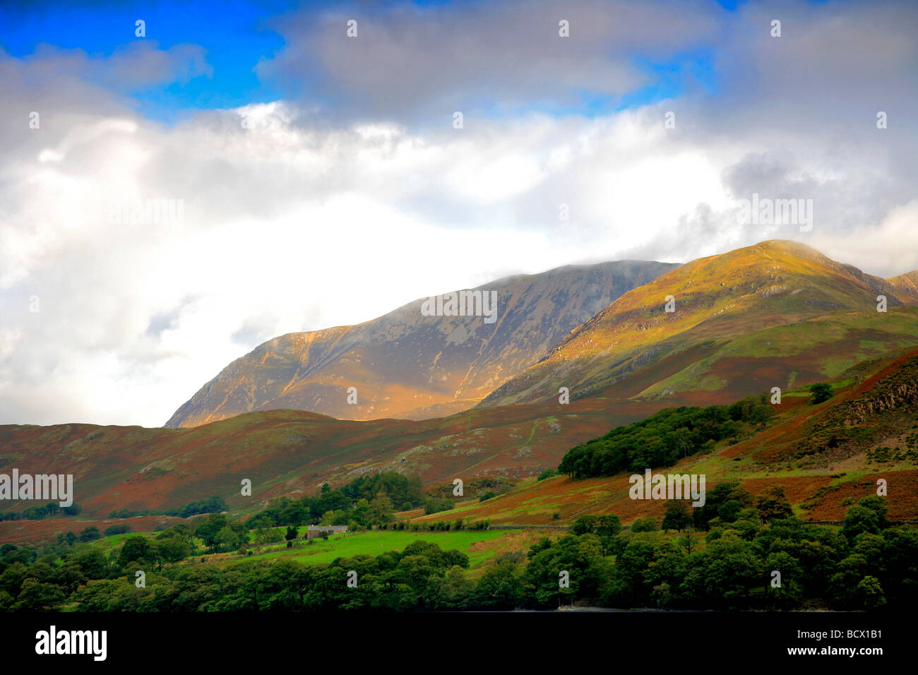Whiteless Pike Fell Buttermere Honnister Pass Lake District National ...