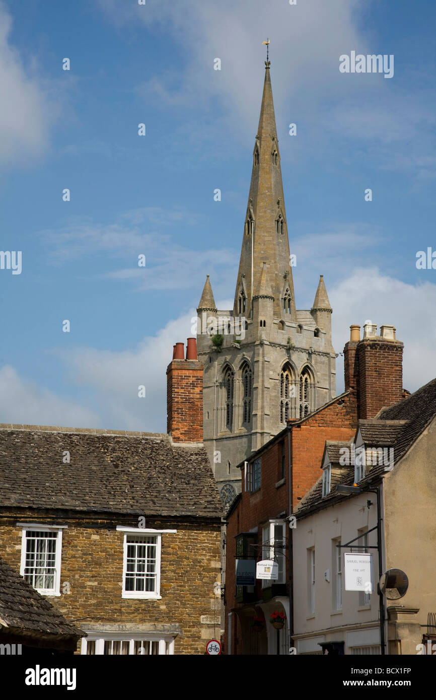 rutland oakham church cathedral Stock Photo - Alamy