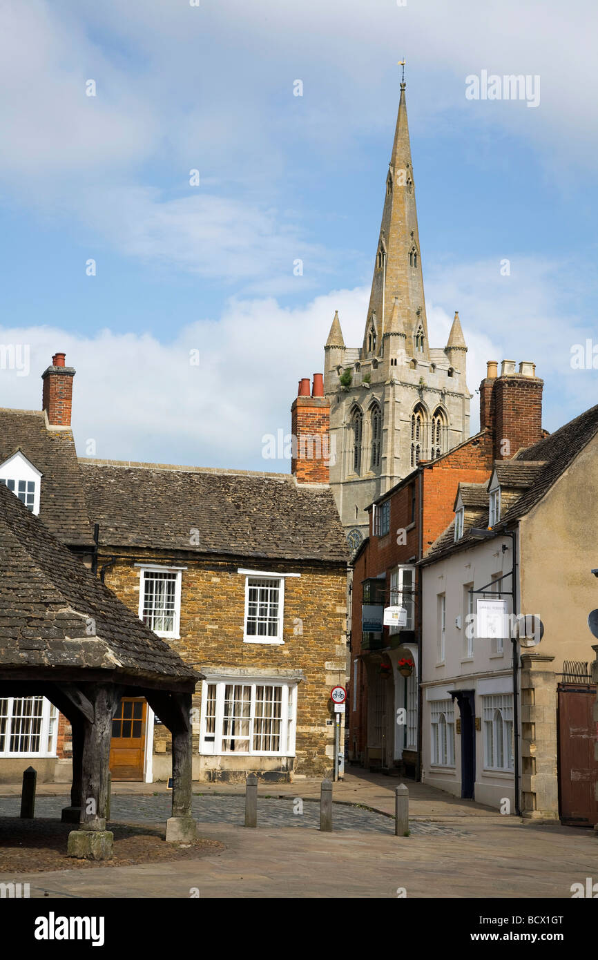 rutland oakham church cathedral Stock Photo - Alamy