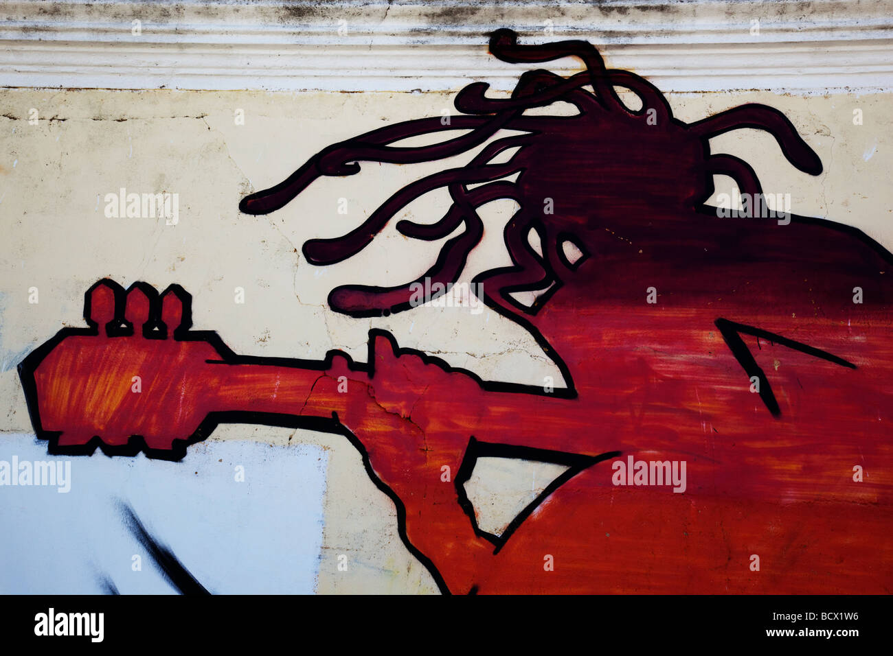 Rasta Color Graffiti