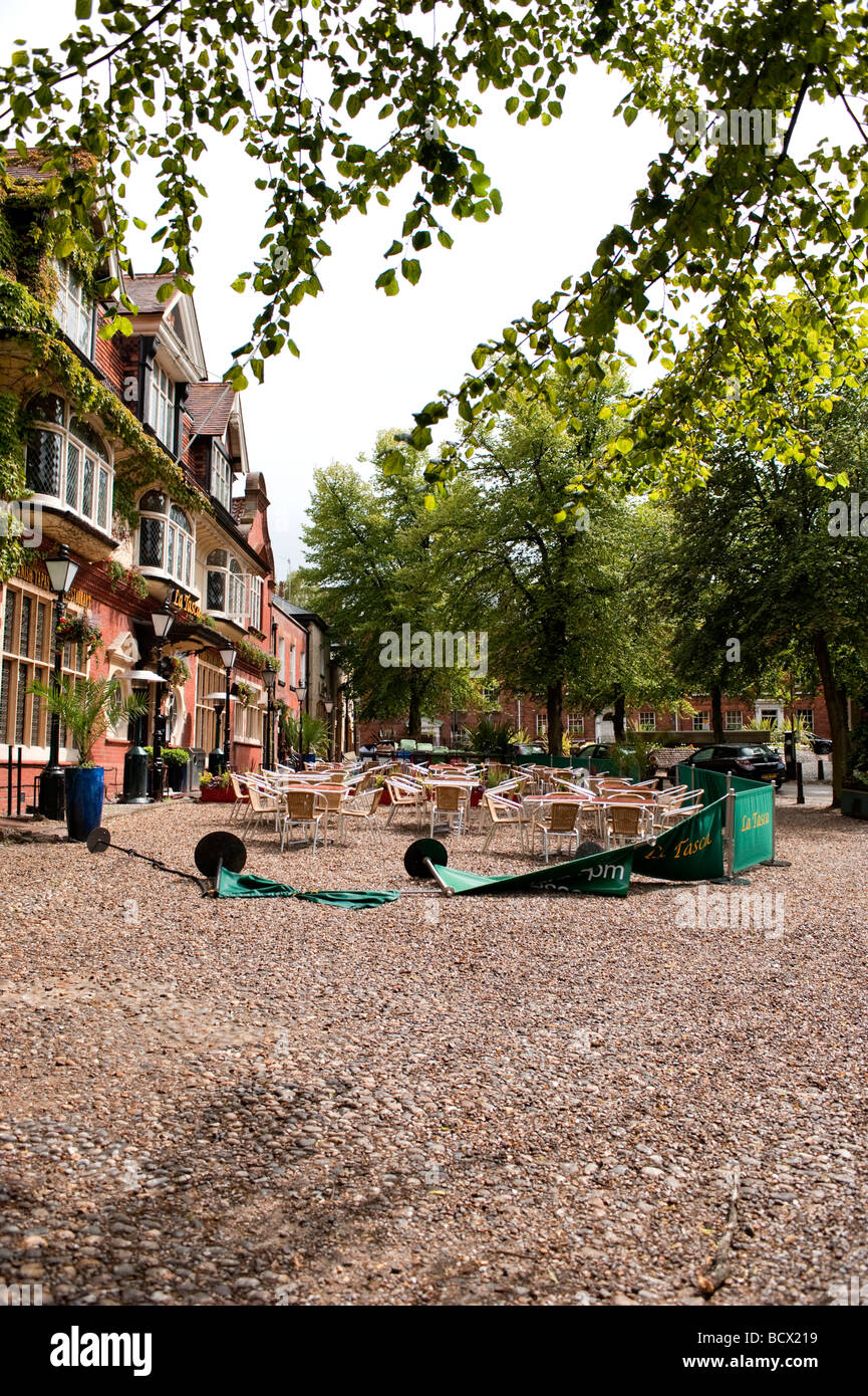 Blown over by wind hi-res stock photography and images - Alamy