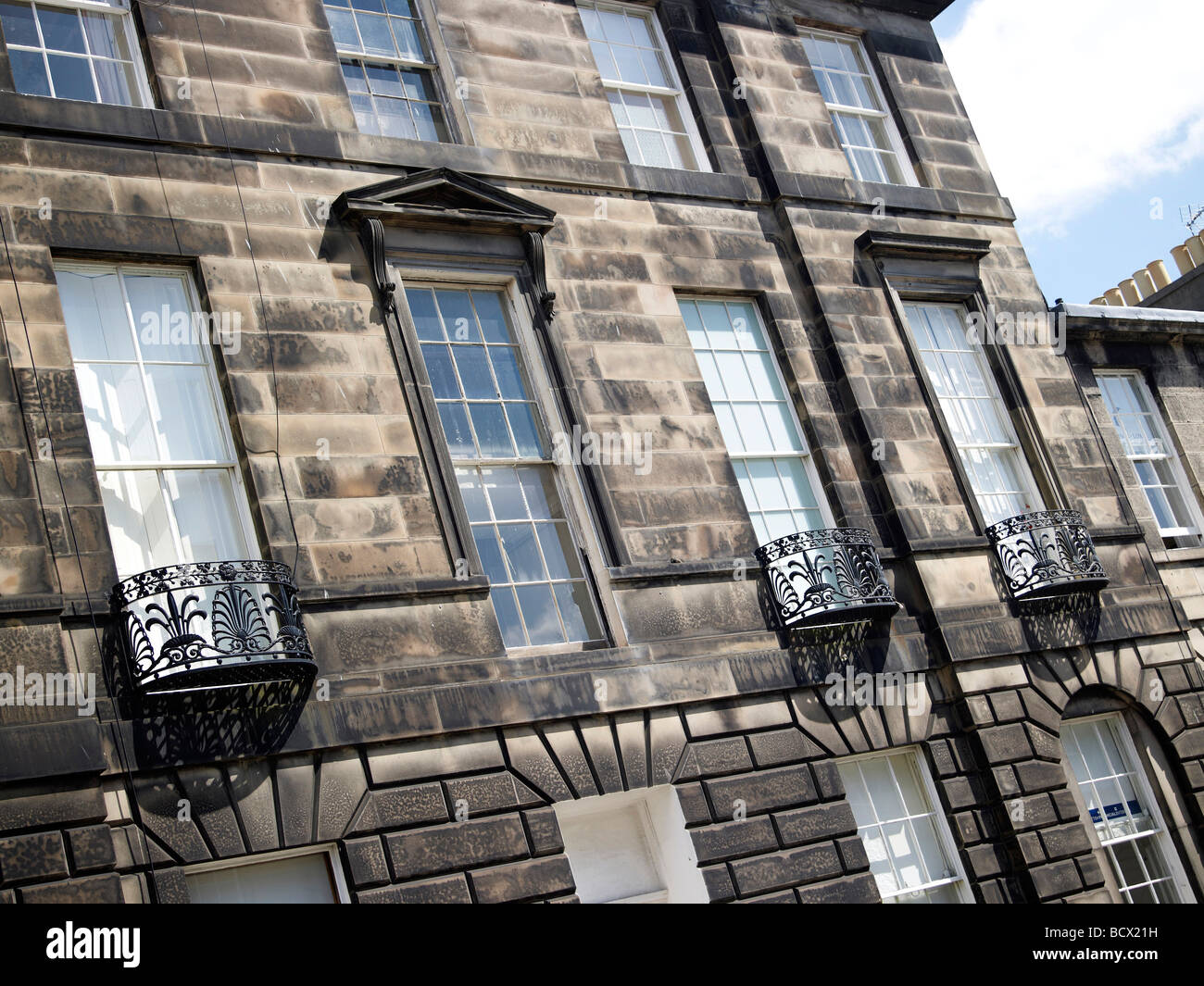 Classic Edinburgh New Town, Edinburgh, Scootland Stock Photo - Alamy