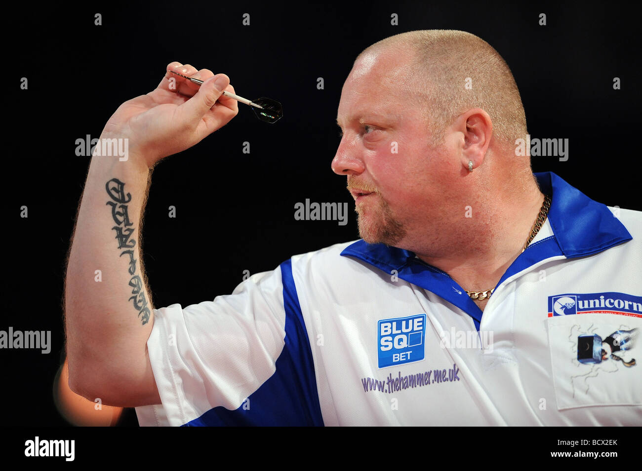 ANDY HAMILTON ENGLAND REEBOK STADIUM BOLTON ENGLAND 06 June 2009 Stock ...