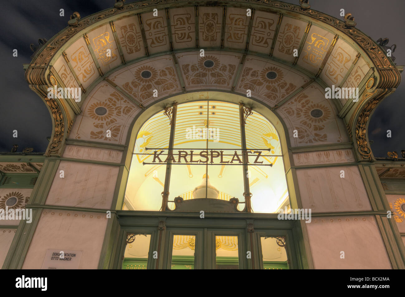Karlsplatz stadtbahn pavilion hi-res stock photography and images - Alamy