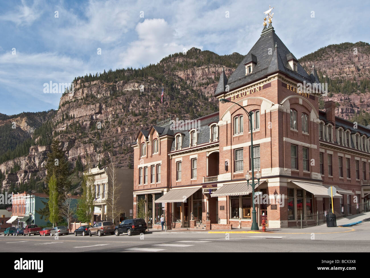 Downtown ouray hi-res stock photography and images - Alamy