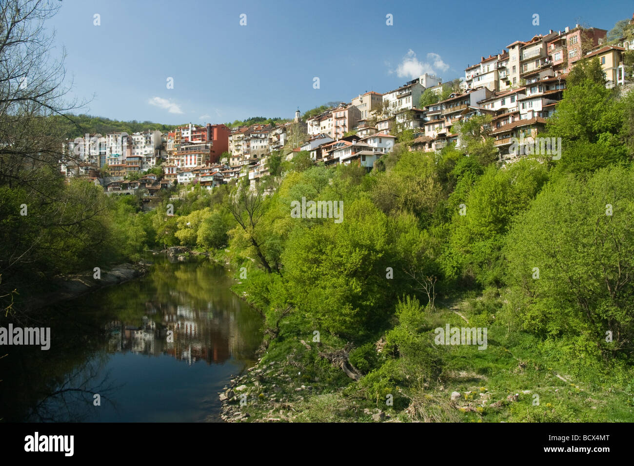 Veliko Tarnovo, historic town, well-known with its traditional ...