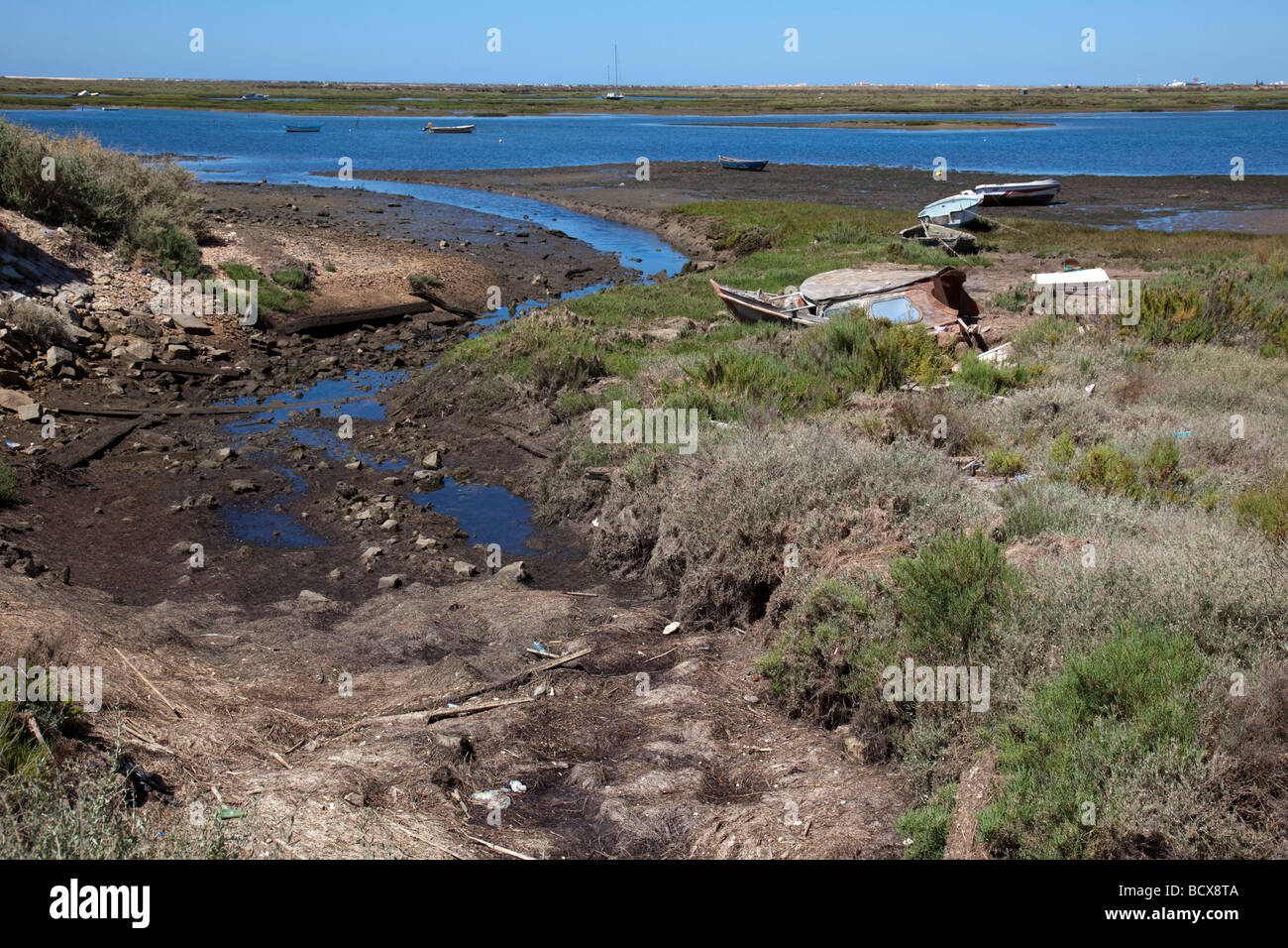 Ria Formosa Nature Park near Faro, Portugal Stock Photo - Alamy