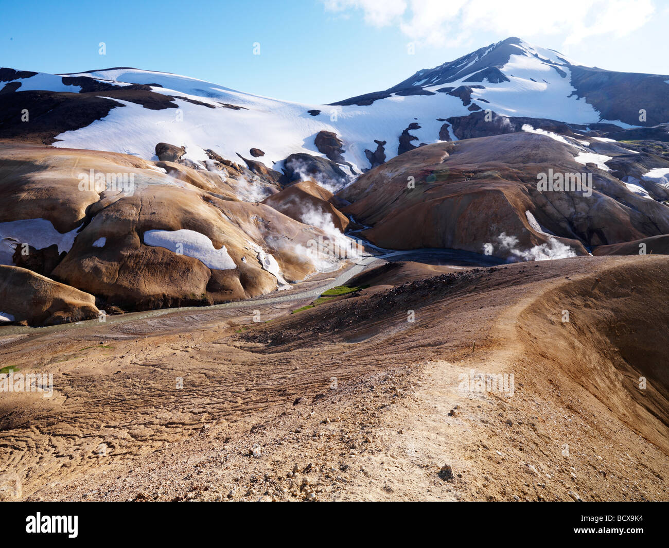 snow topped mountains in Iceland Stock Photo - Alamy