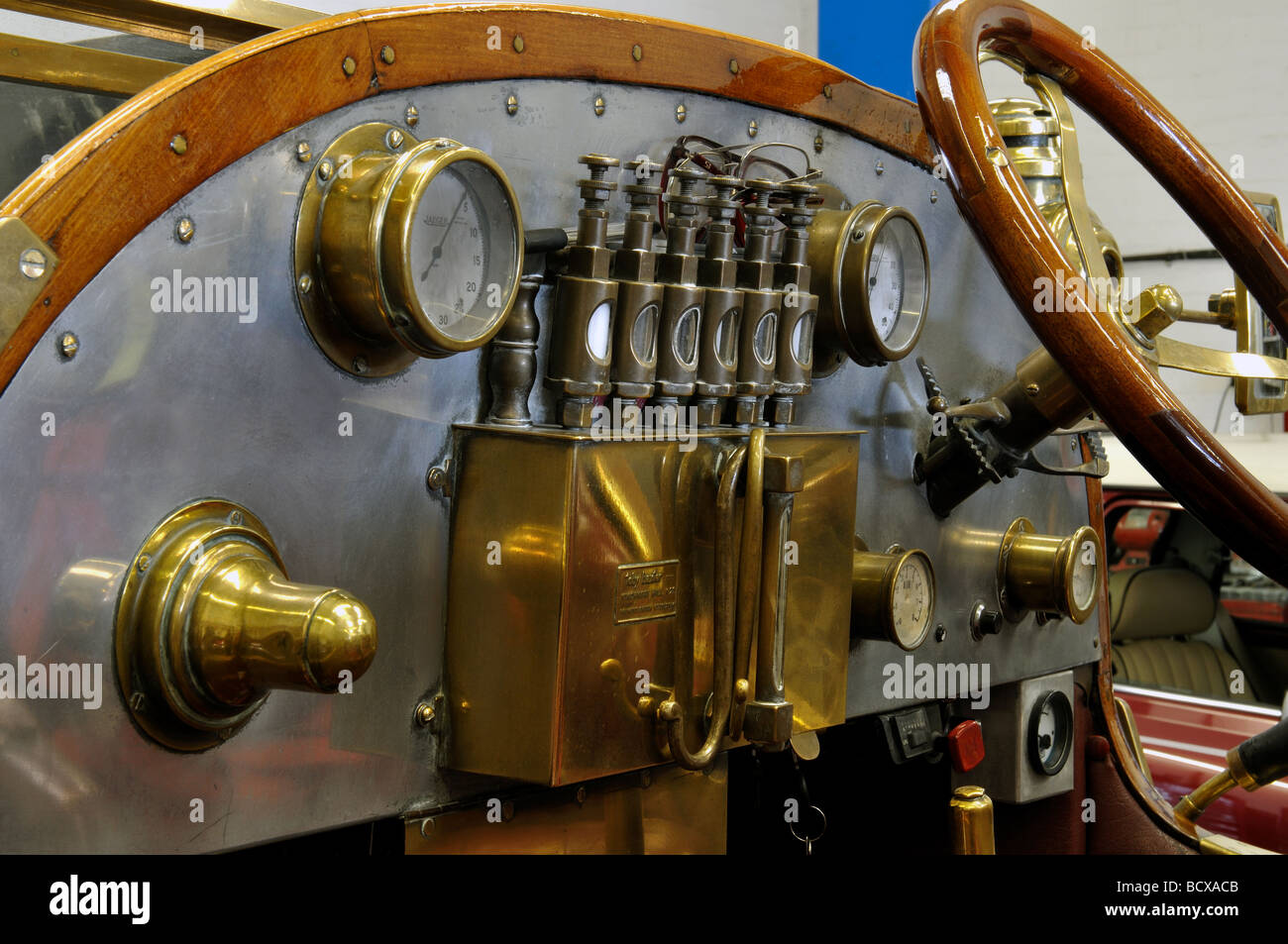 Dashboard of Chitty Chitty Bang Bang Stock Photo - Alamy