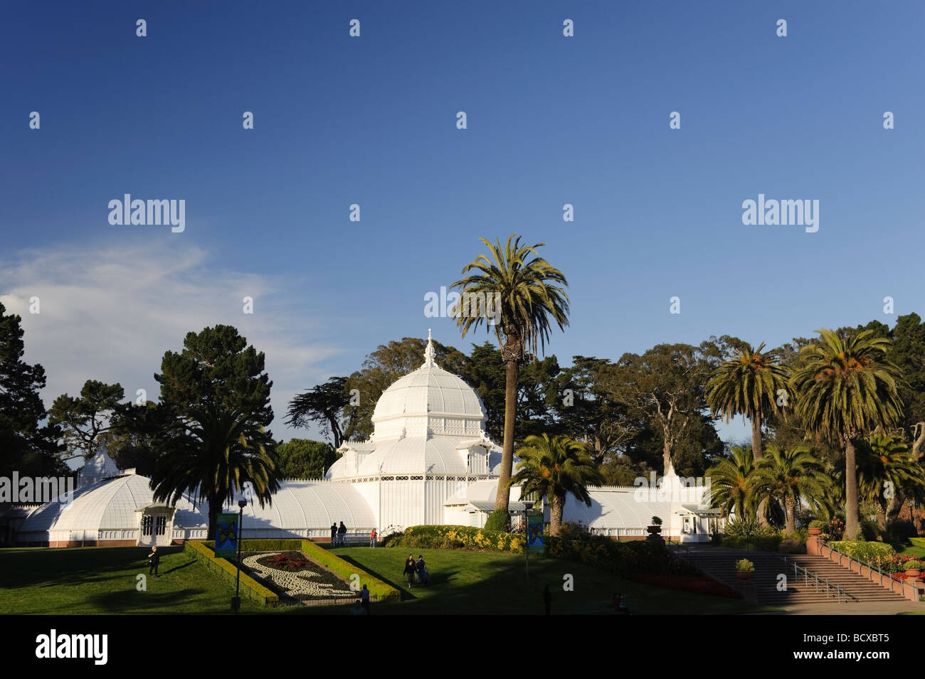 Usa California San Francisco Golden Gate Park Conservatory of Flowers ...
