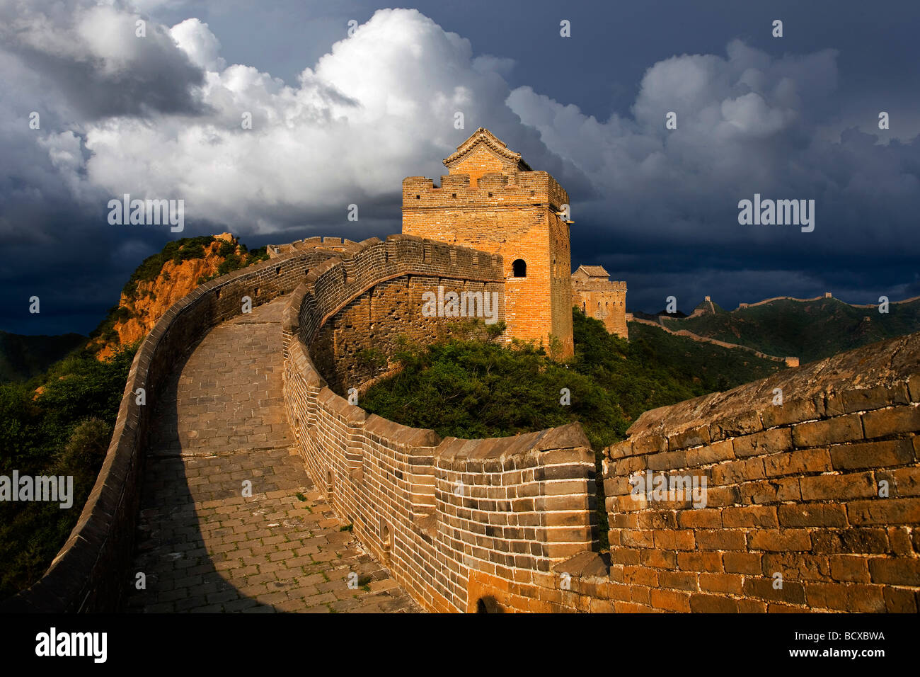 Jinshangling Great Wall Stock Photo - Alamy