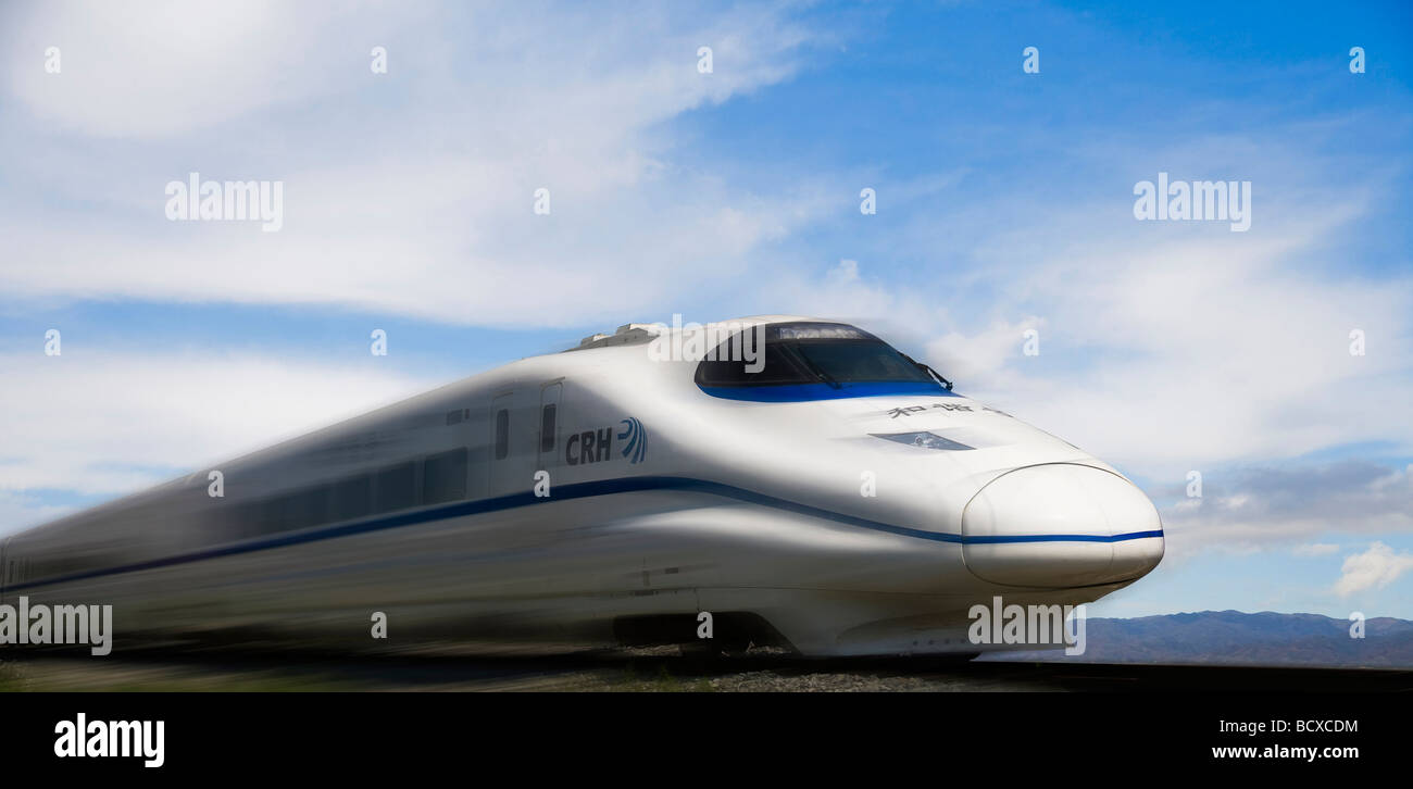 High speed train china hi-res stock photography and images - Alamy