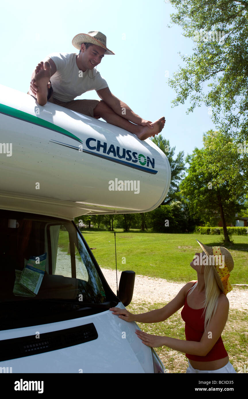 Camper vest hi-res stock photography and images - Alamy