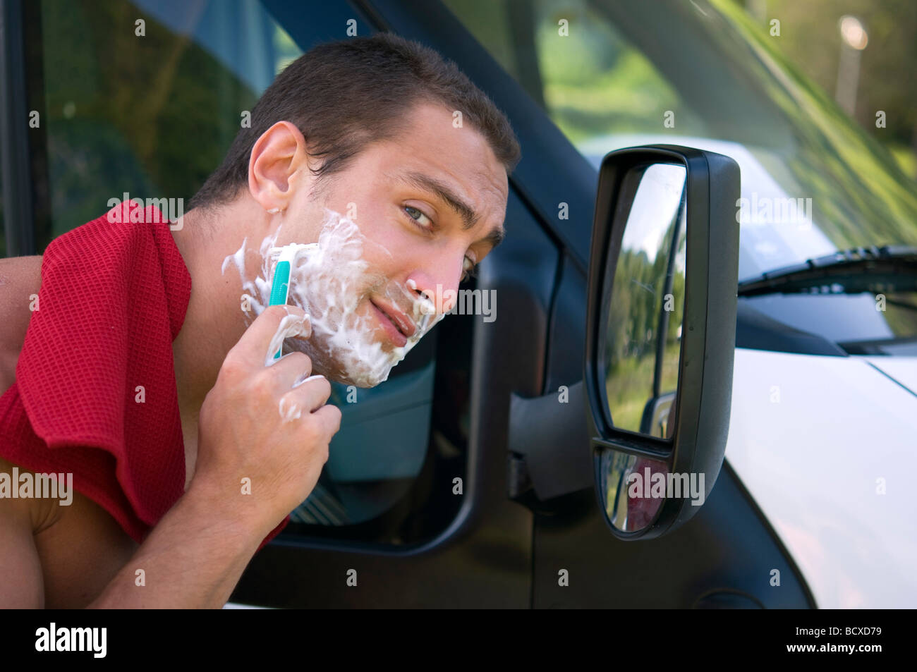 Have a shave hi-res stock photography and images - Alamy