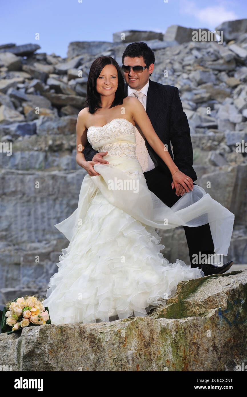Wedding Couple,wedding vibes, unique wedding Stock Photo - Alamy