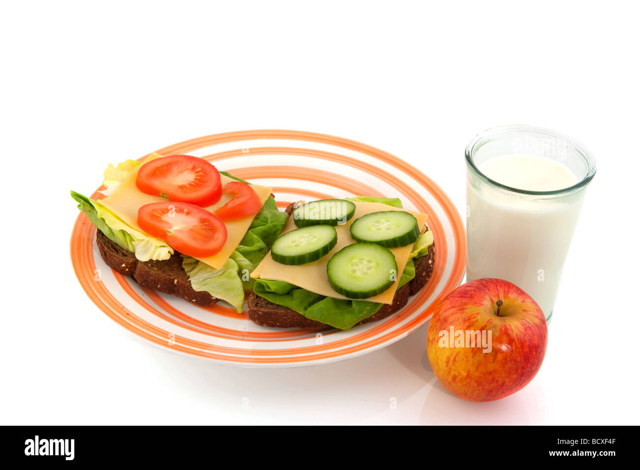 Healthy lunch Cut Out Stock Images & Pictures - Alamy