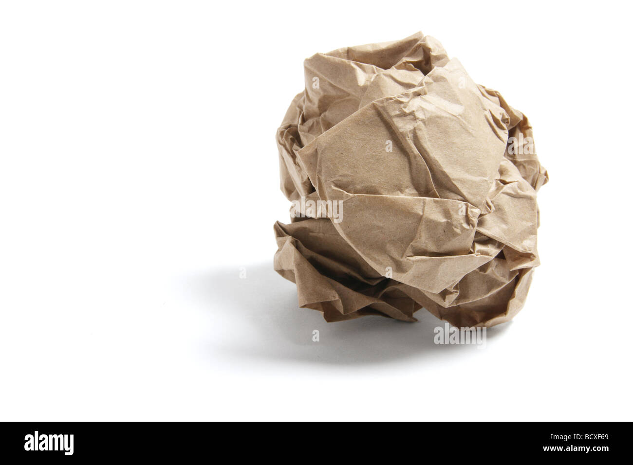 Scrunched up paper hi-res stock photography and images - Alamy