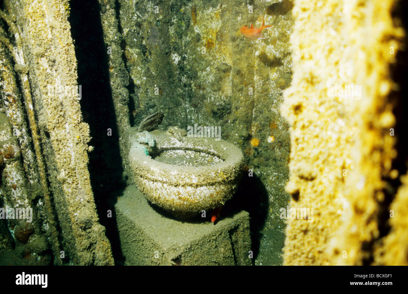Titanic Ship Underwater Inside