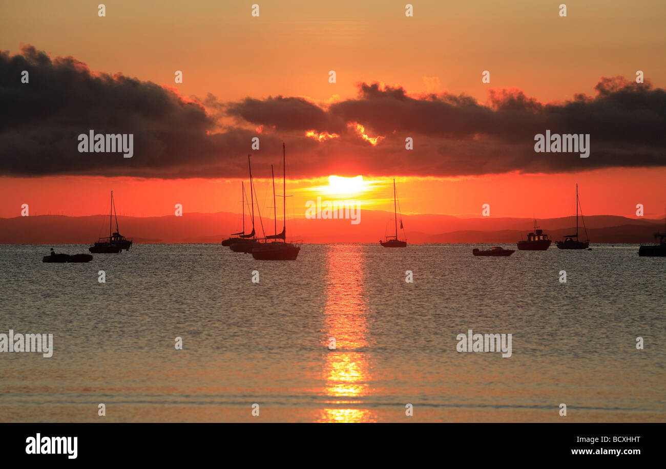 Donegal bay at dawn Stock Photo - Alamy