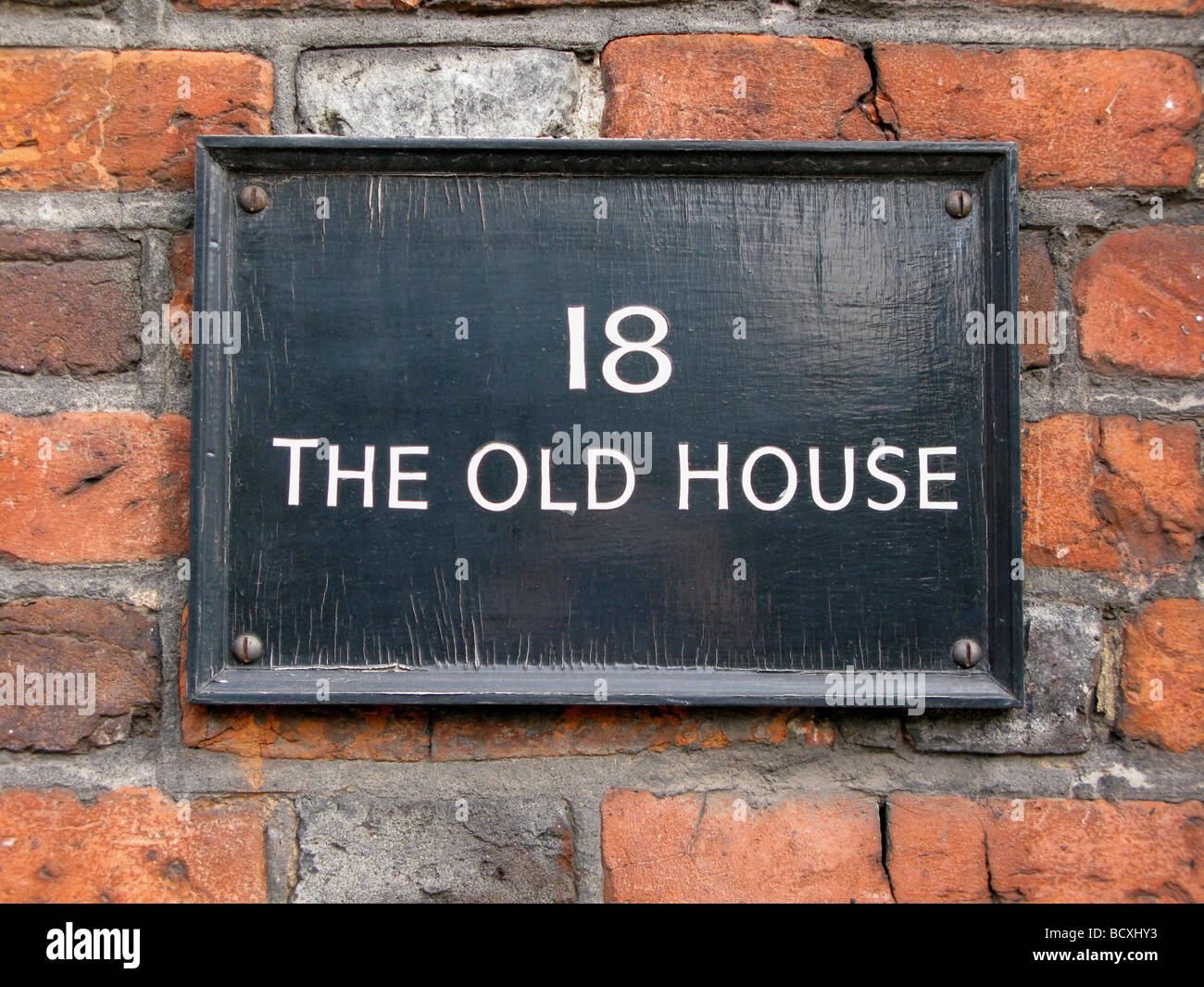 house name and number Stock Photo - Alamy