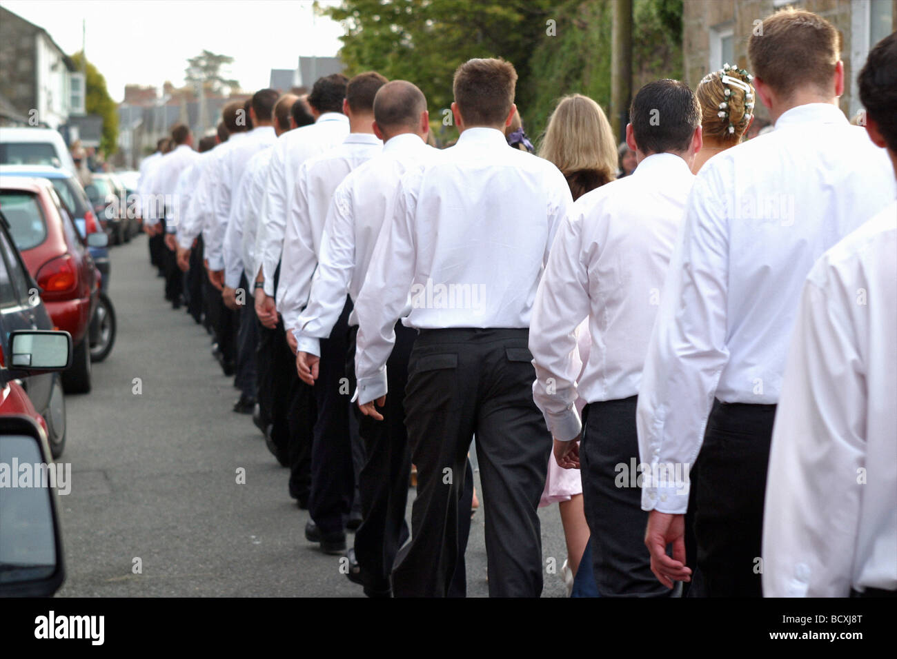Helston Flora Day Stock Photo - Alamy