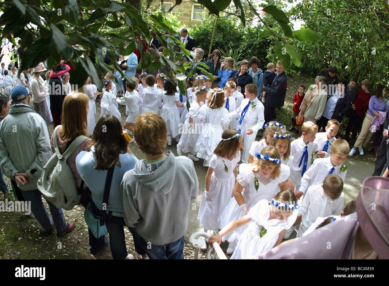 Helston Flora Day Stock Photo - Alamy