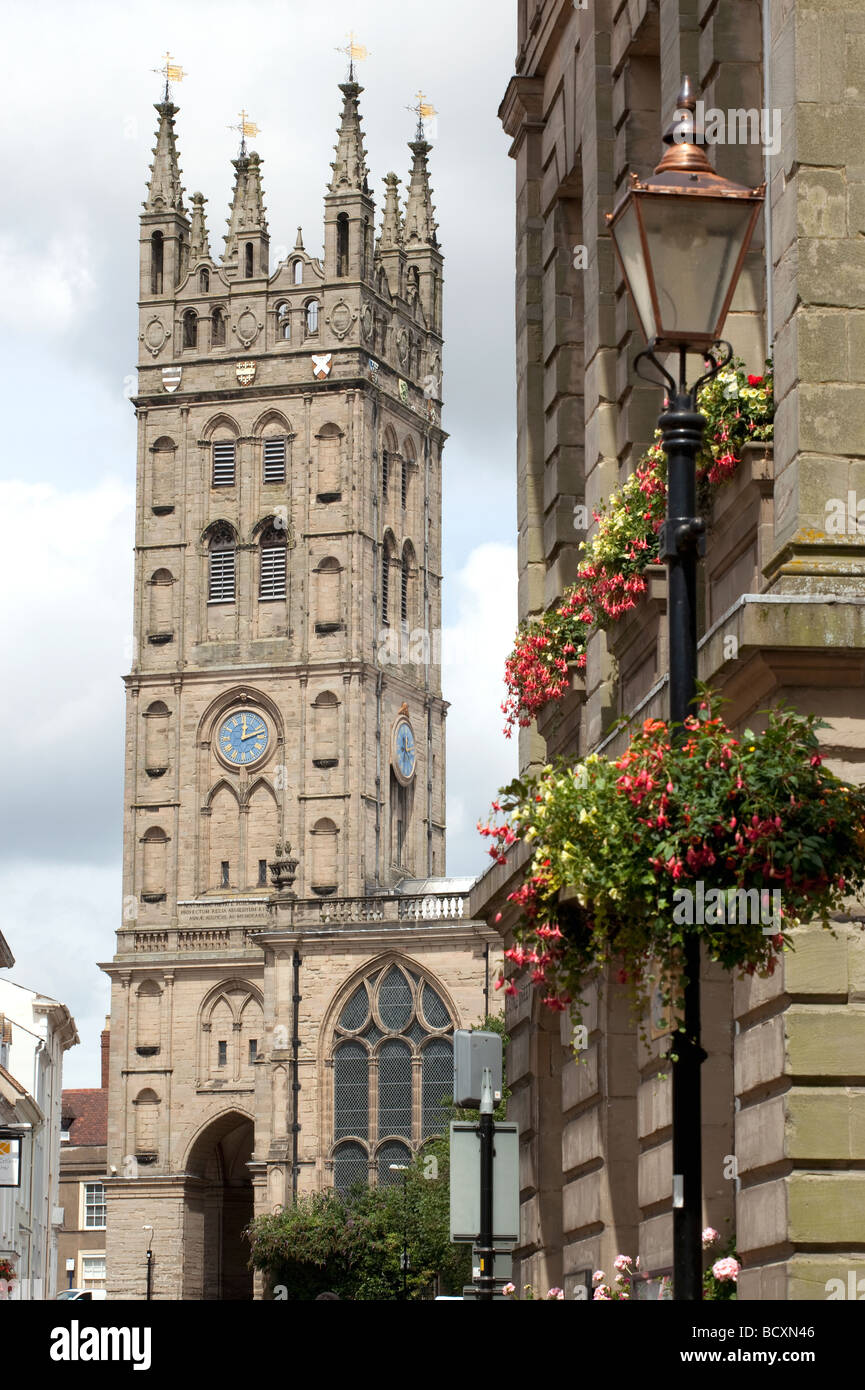 A view of St Mary s Church in Warwick England UK Stock Photo - Alamy