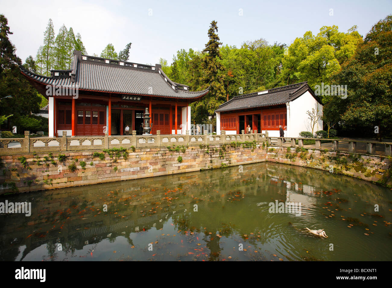 Yue Fei Temple,Zhejiang Province,China Stock Photo - Alamy