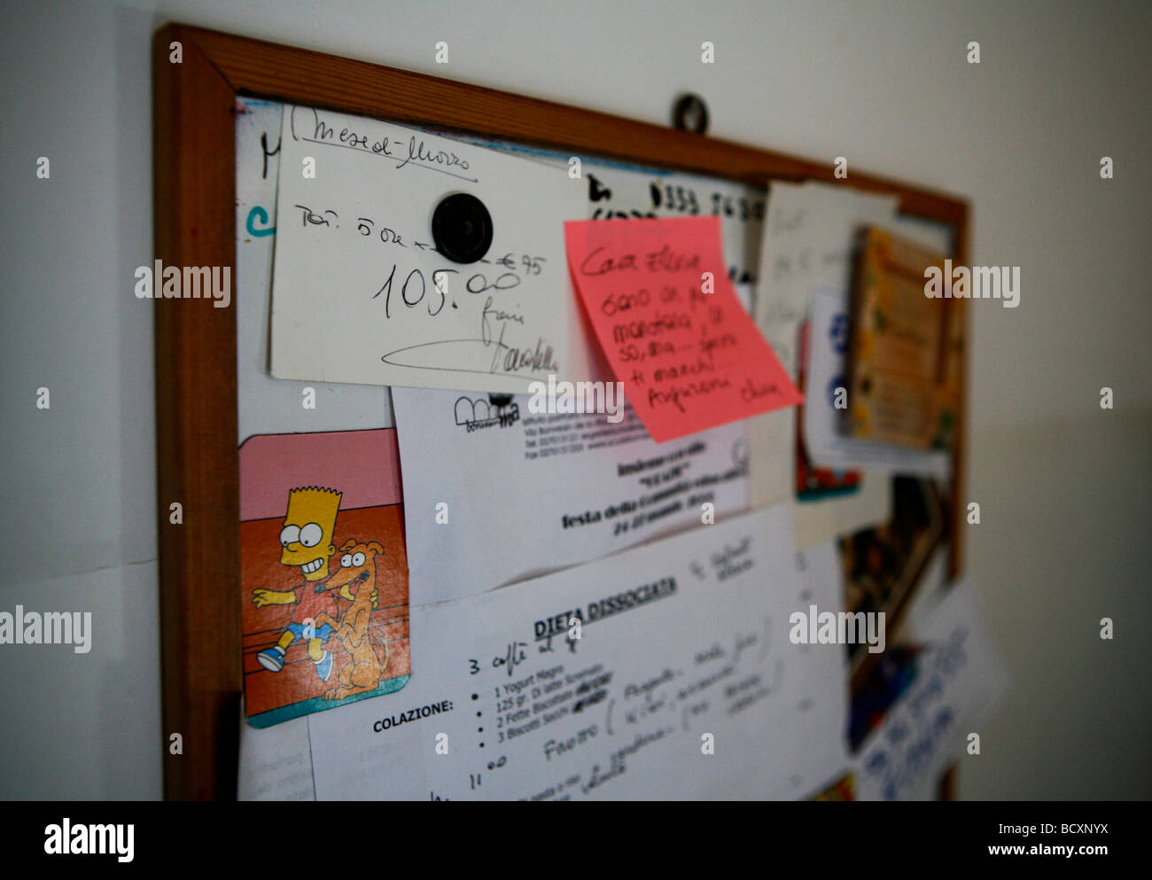 Notice board showcases hi-res stock photography and images - Alamy