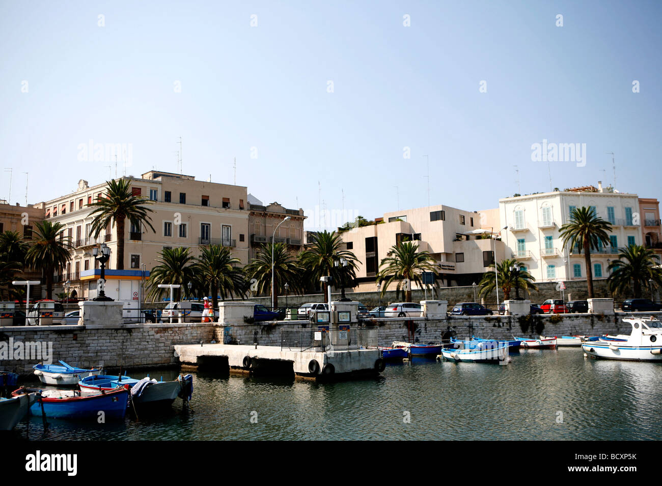 harbour, bari, puglia, italy Stock Photo - Alamy