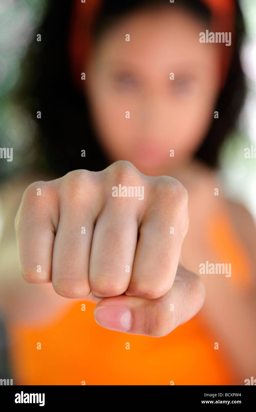 Vertical fist hi-res stock photography and images - Alamy