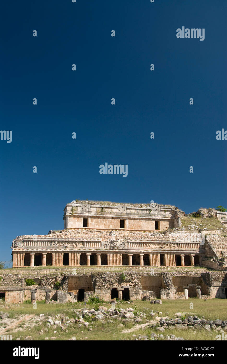 Mexico, Yucatan, Sayil, El Palacio (The Palace Stock Photo - Alamy