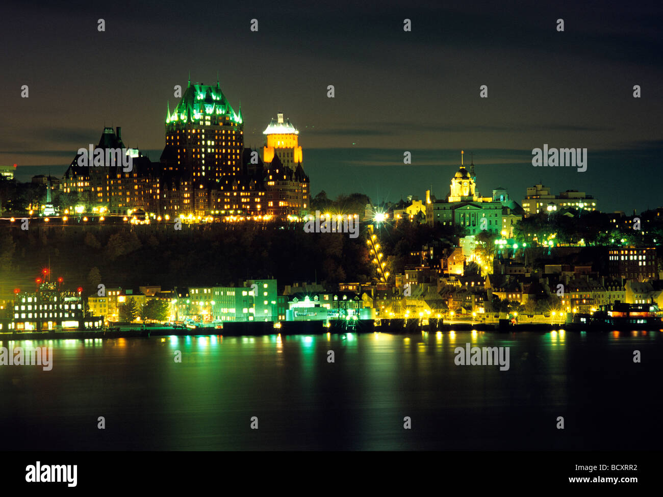 quebec city, saint lawrence river, quebec, canada Stock Photo - Alamy