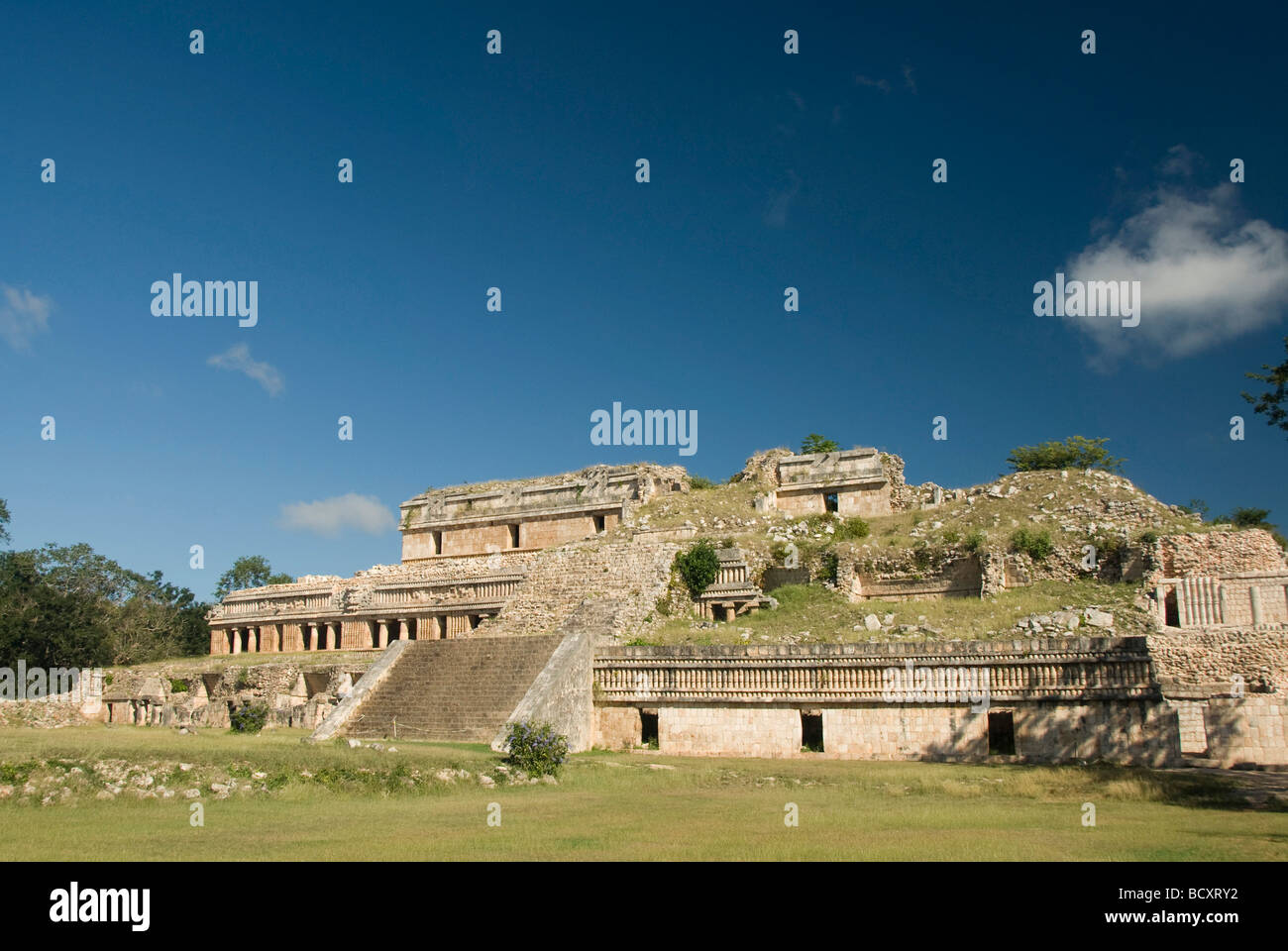 Mexico, Yucatan, Sayil, El Palacio (the Palace Stock Photo - Alamy