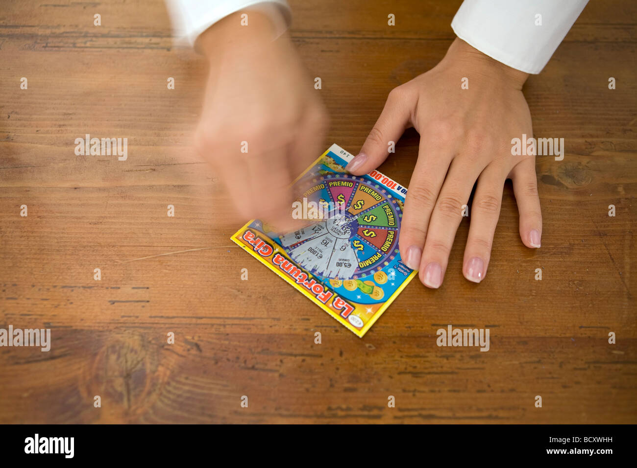 Scratch Card Winning High Resolution Stock Photography and Images - Alamy