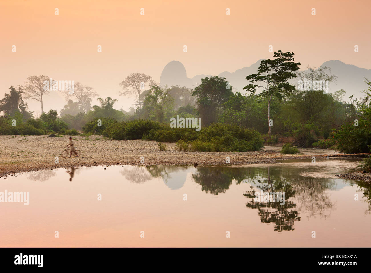 Laos countryside hi-res stock photography and images - Alamy