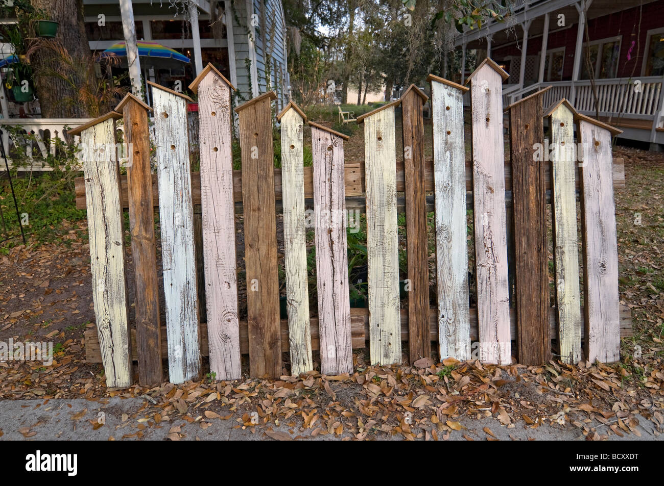 quaint old historic town of Micanopy in North Central Florida Stock ...