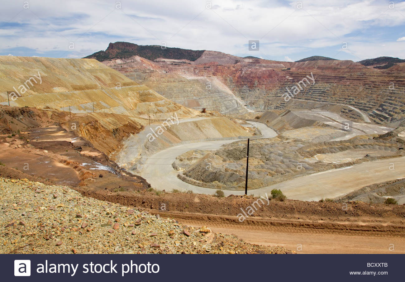 Chino Mine Santa Rita "New Mexico" Freeport McMoRan Copper Gold Stock ...