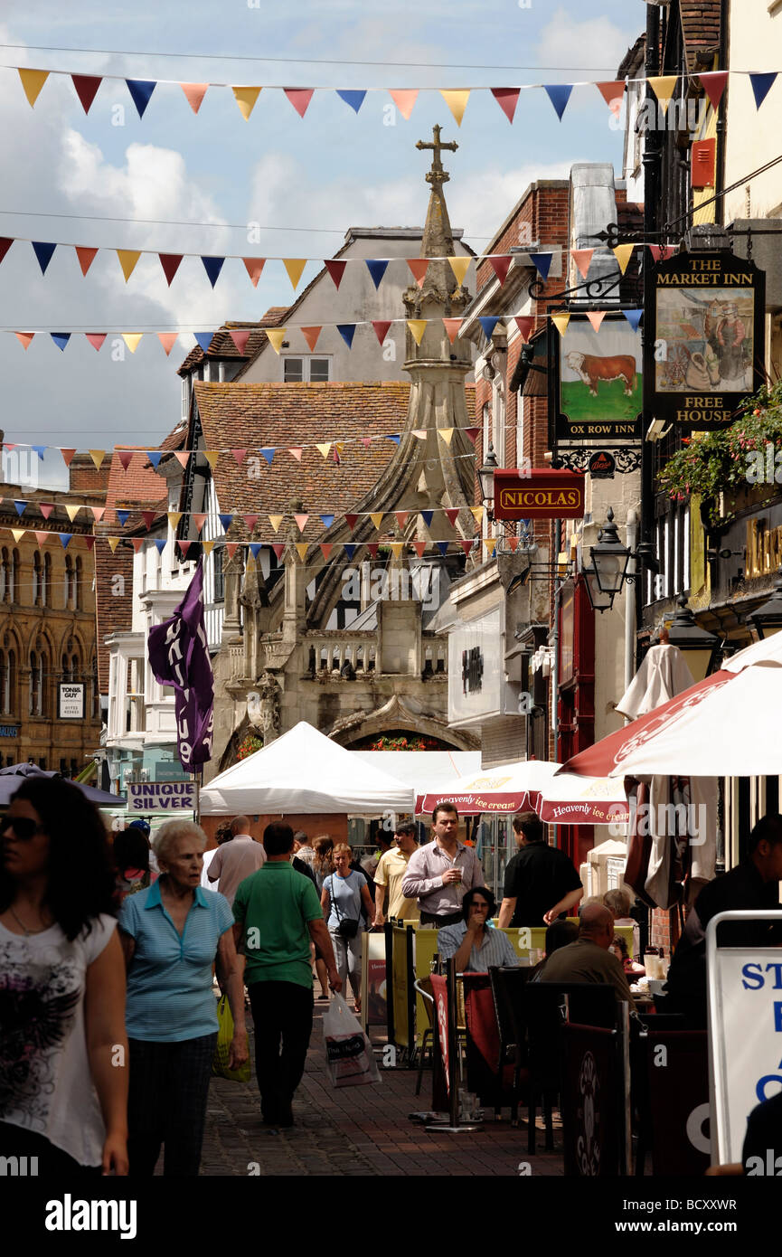 Butcher row salisbury hi-res stock photography and images - Alamy