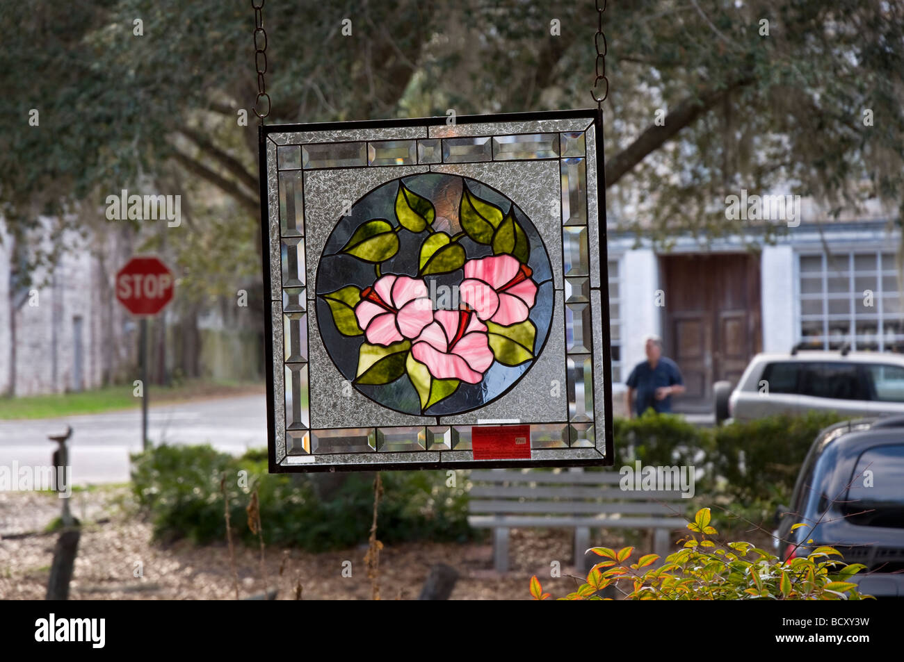 quaint old historic town of Micanopy in North Central Florida Stock ...