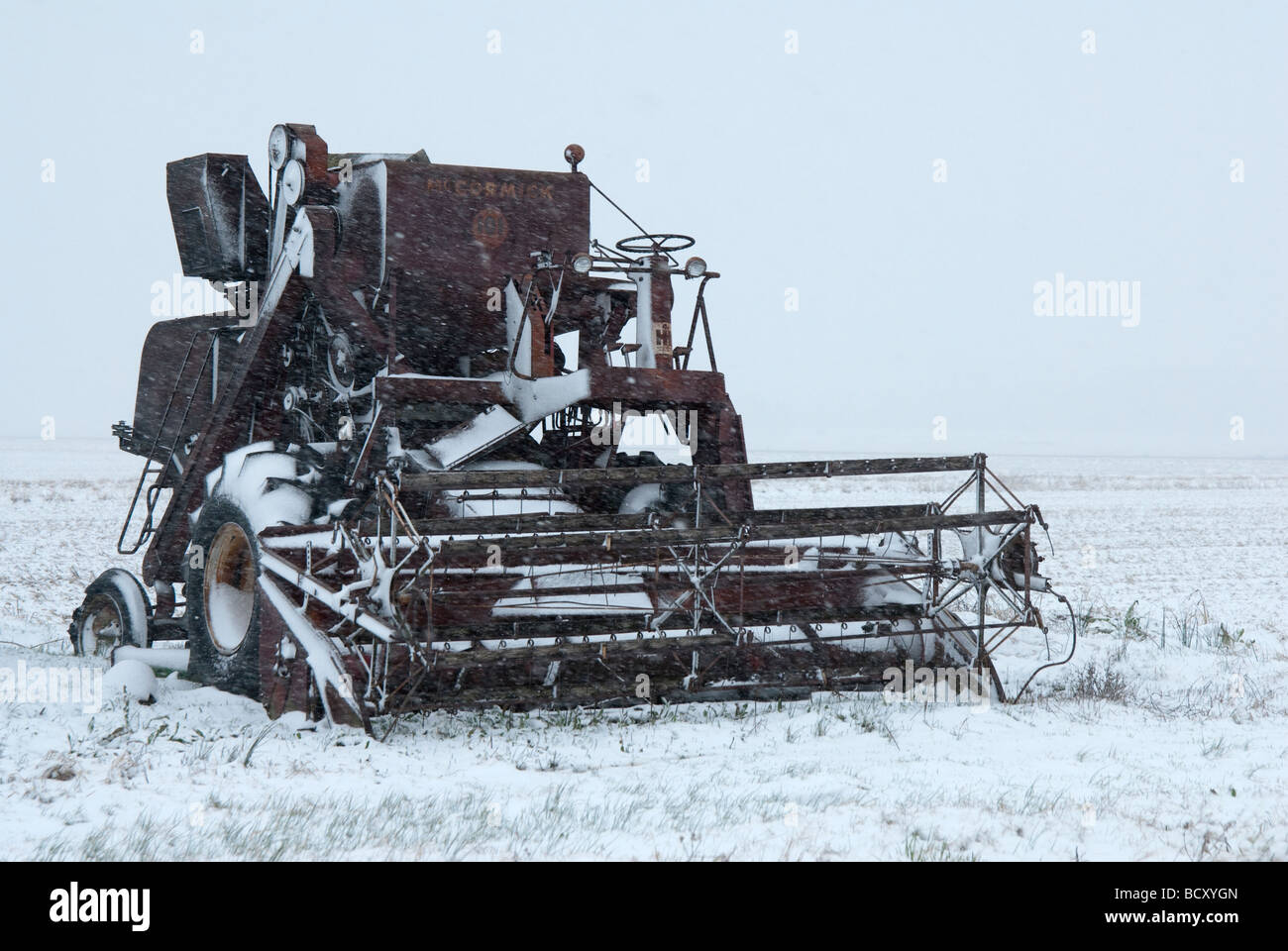 Mccormick combine hi-res stock photography and images - Alamy